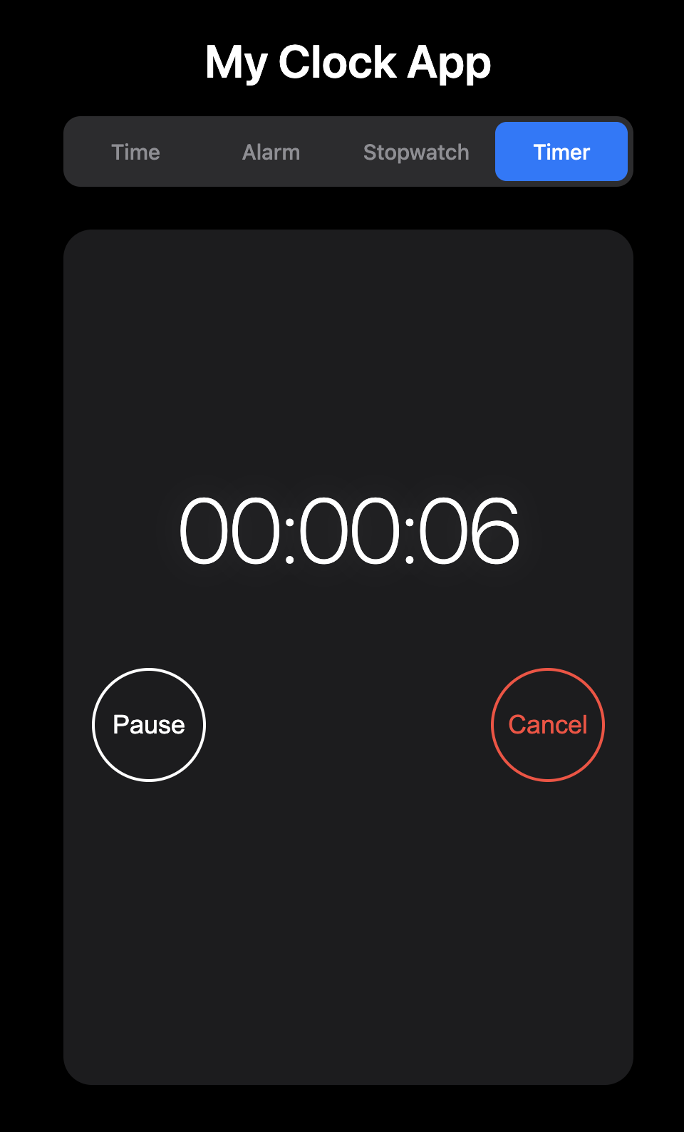 Countdown Timer - Online Timer with Sound Alerts | My Clock App